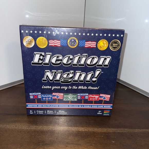 Toys | Election Night Board Game Parents Choice Gold Award White House ...